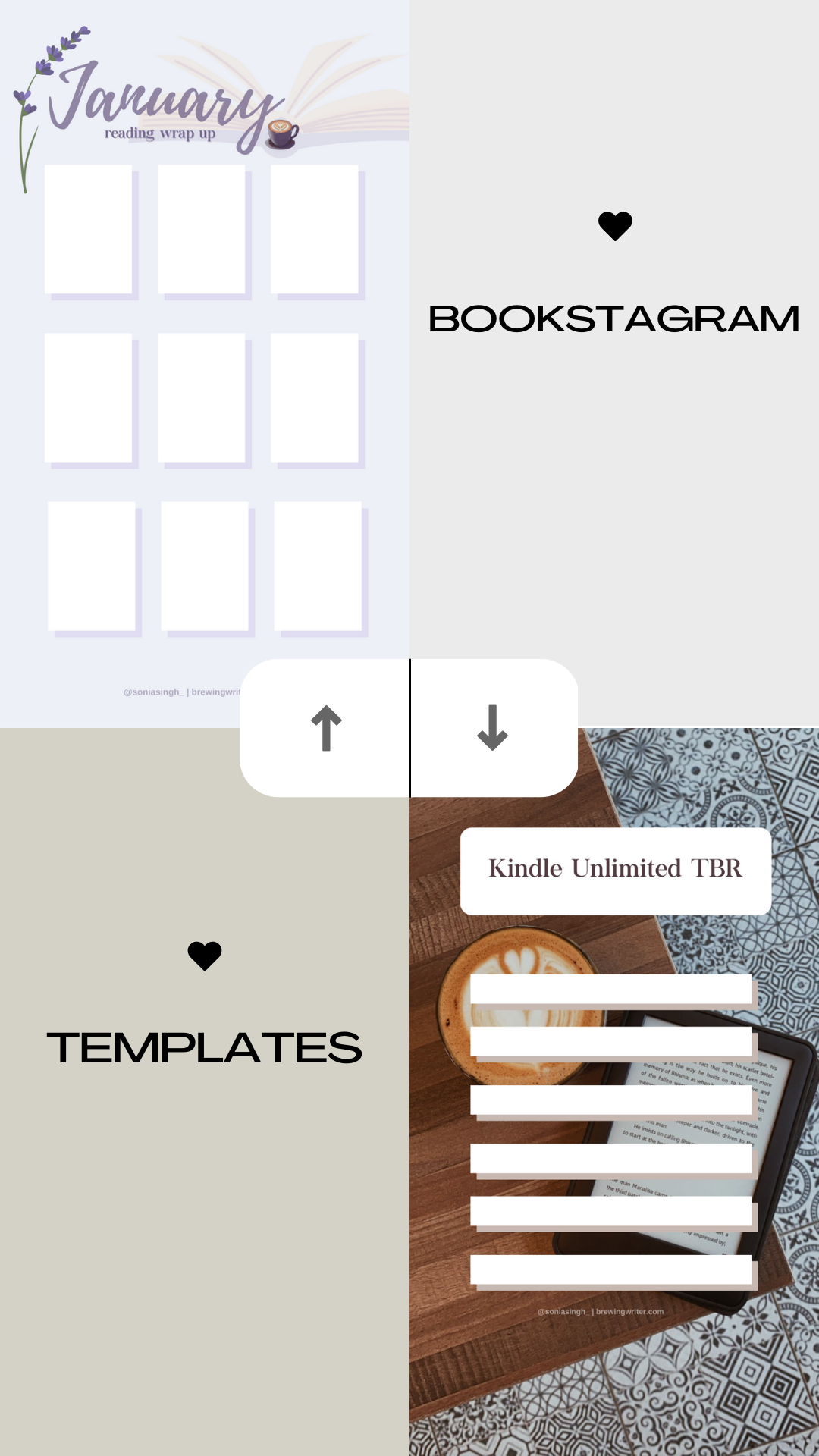 40 FREE Bookstagram Templates That Are Aesthetic 2023 