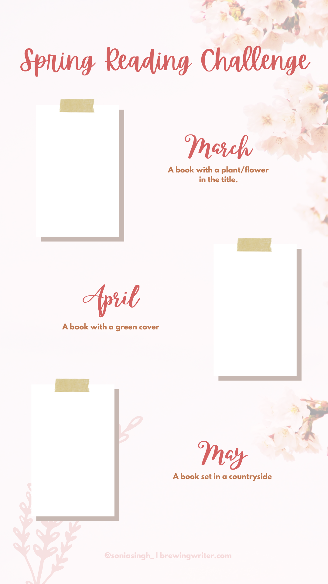 Spring Reading Challenge For Adults (2023)