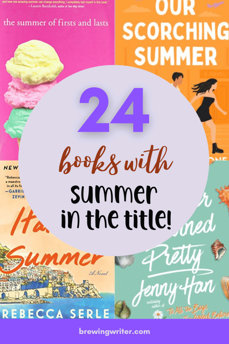 25 Books With Summer In The Title For Your Sunny Holiday