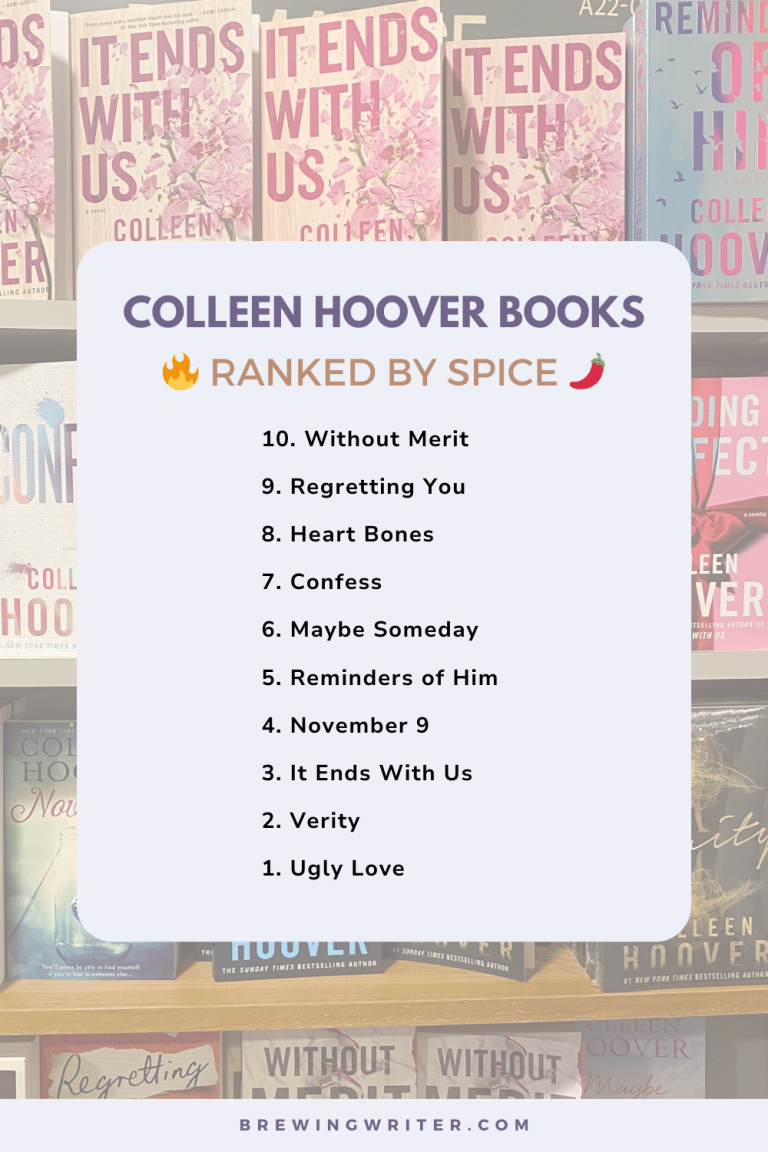 10 Spicy Colleen Hoover Books (Ranked!)